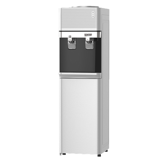 Water Cooler Dispenser Silver Chrome Stylish Water Dispenser